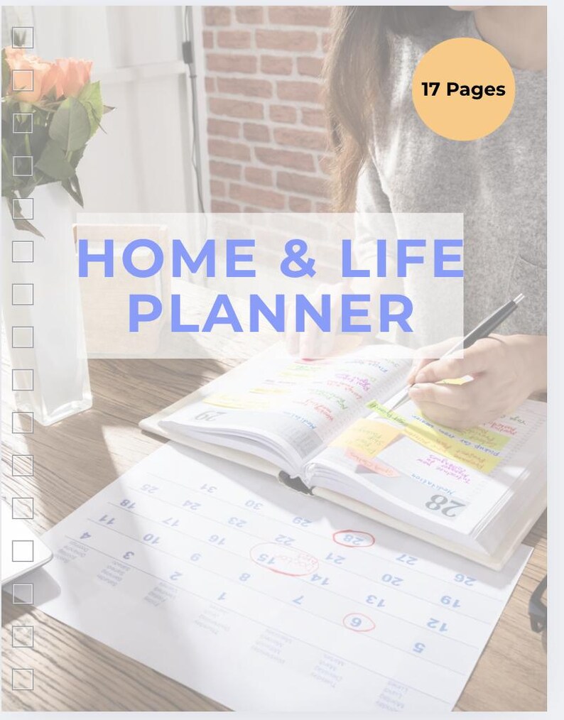 Digital Planner, for Work Goodnotes, Home & Life Organizer, Undated ...