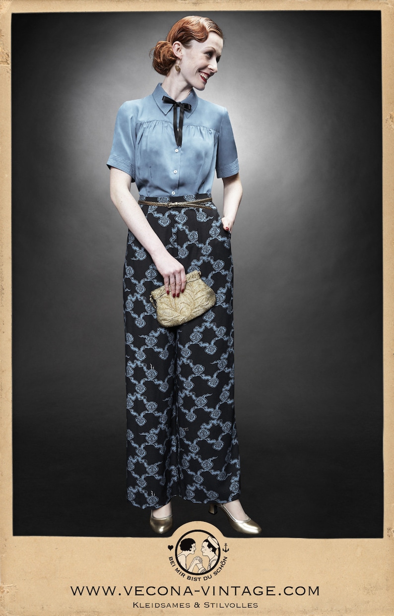 1920s Style Women's Pants, Trousers, Knickers, Tuxedo