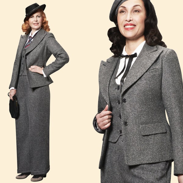 1920s Tweed Jacket Etsy