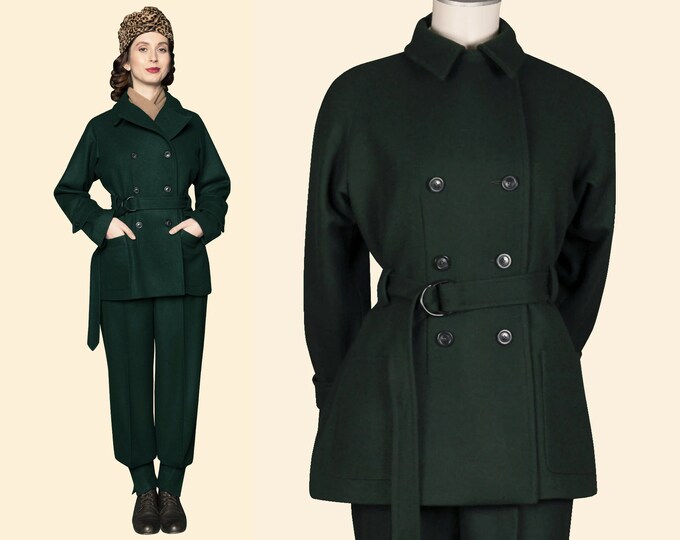 Downton Abbey High Tea Jacket in off White With Cascade Collar, Great ...