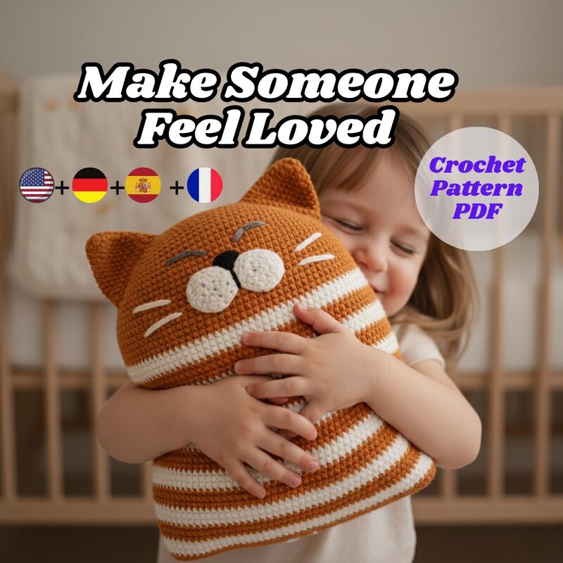 Stuffed Cats Pillow - Etsy