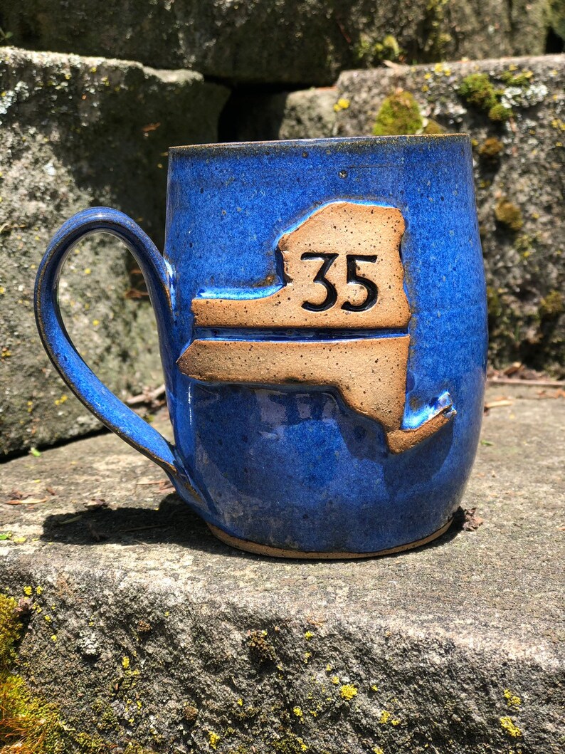 Thin Blue Line Police Officer Coffee Mug Etsy