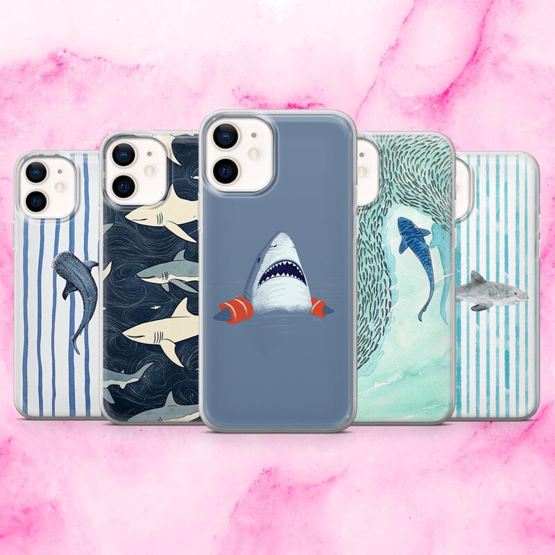 Shark iPhone Case - Etsy