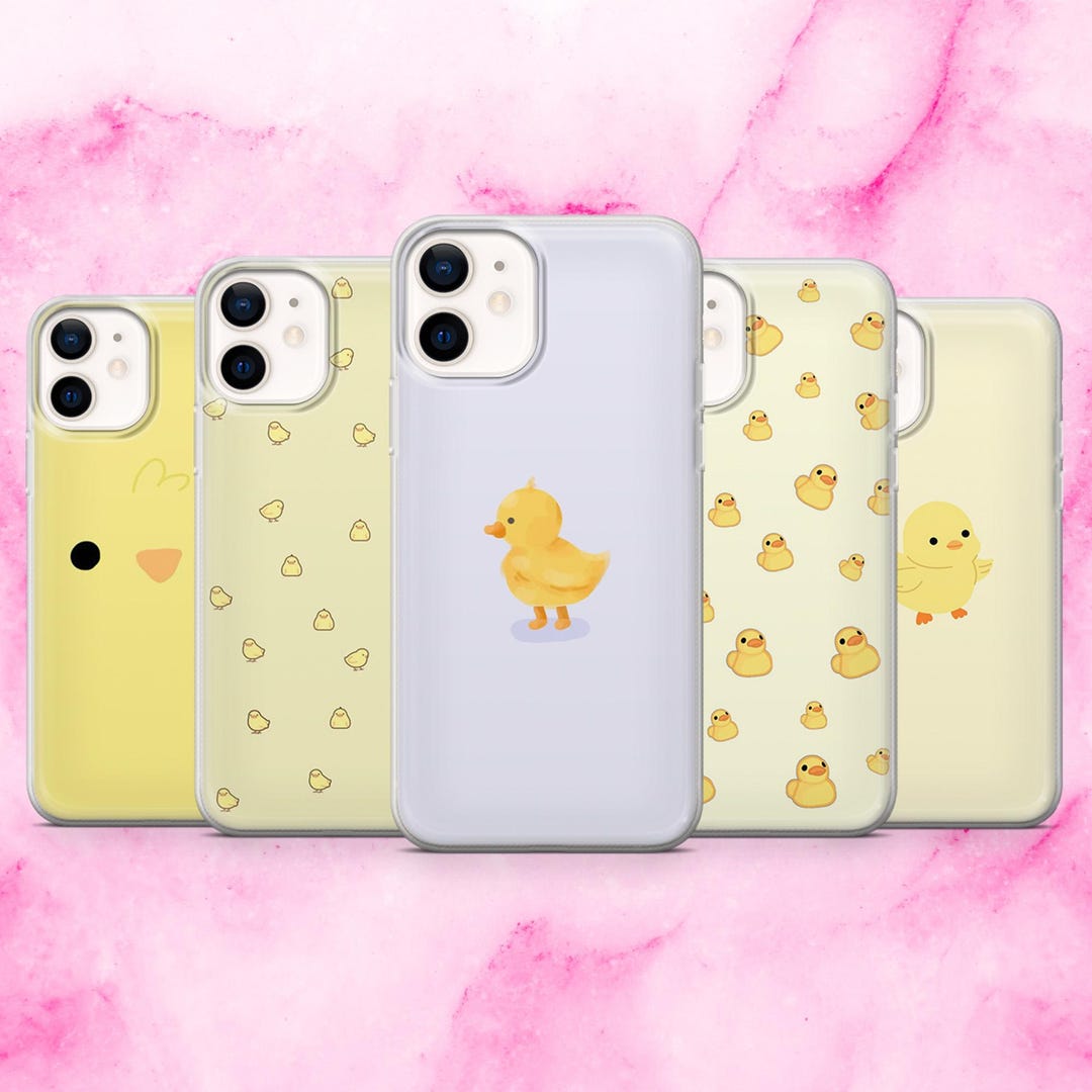 Duck Phone Case Peep Cute Duck Cover for iPhone 17, 16E, 15, 14, 13, 12 ...