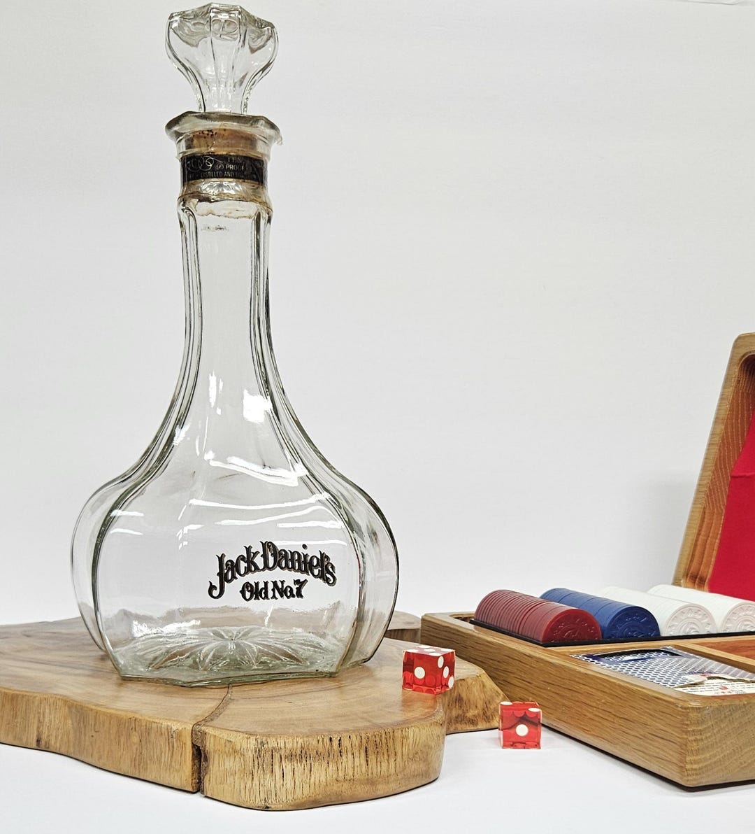 Vintage Jack Daniel's Riverboat Captain's Bottle Decanter - Etsy
