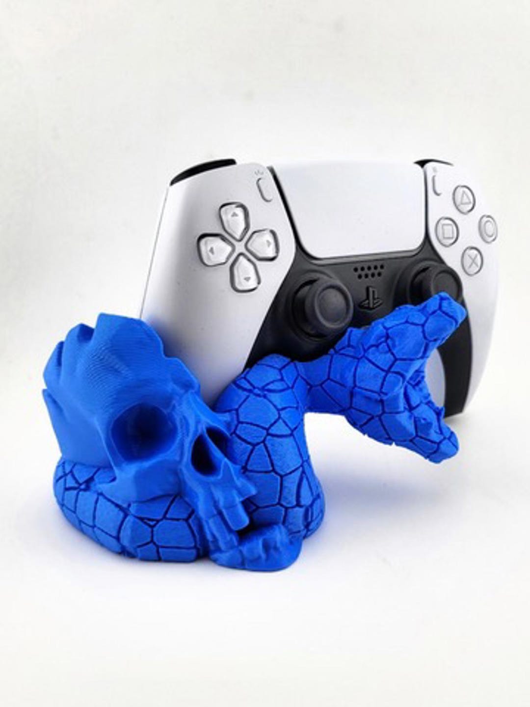 PS5 Controller Stand - Unique 3D Printed Custom Color Skull & Snake - Etsy