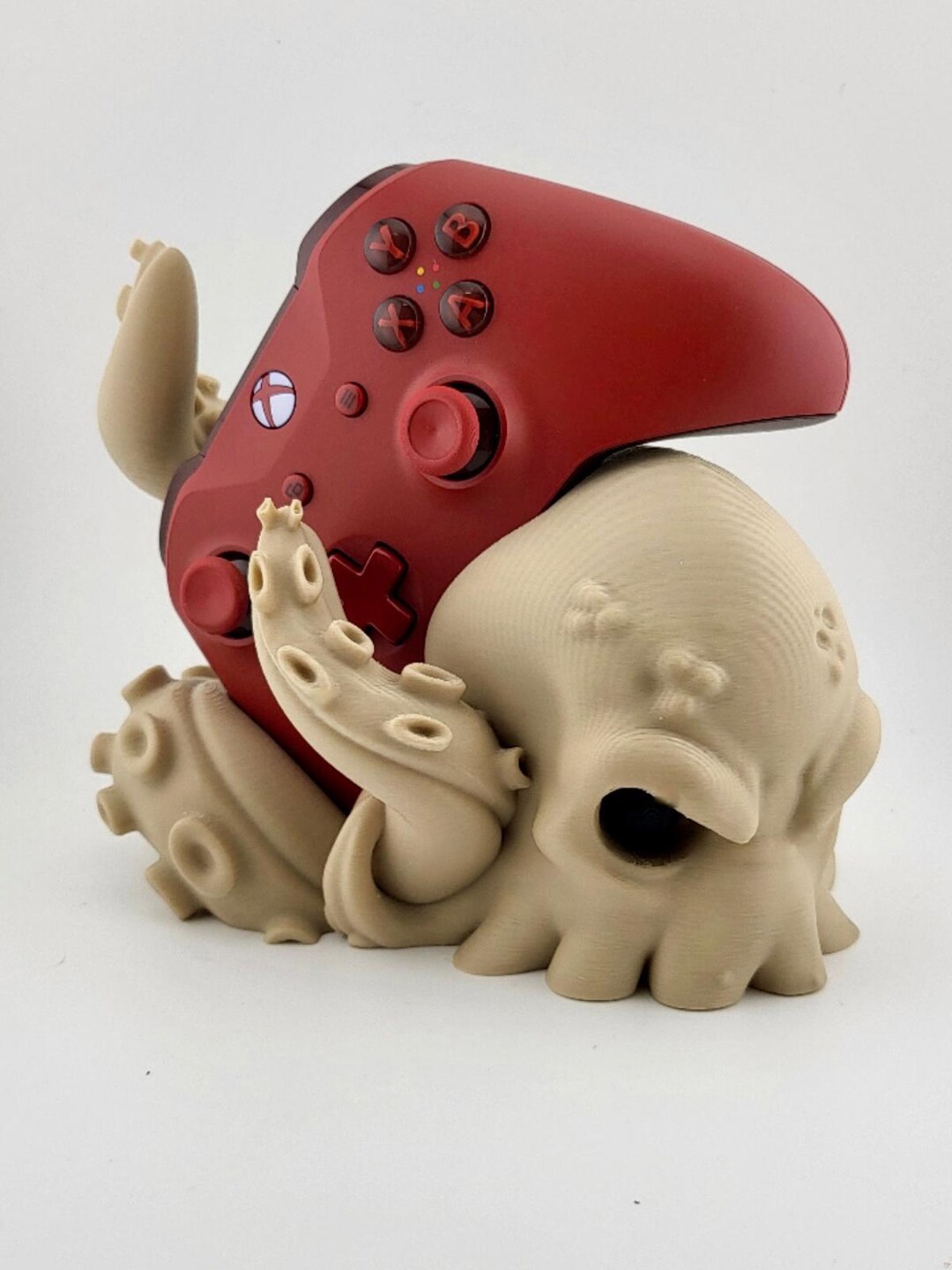 Xbox Controller Stand Kraken Octopus - 3D Printed Unique Gaming Display ...