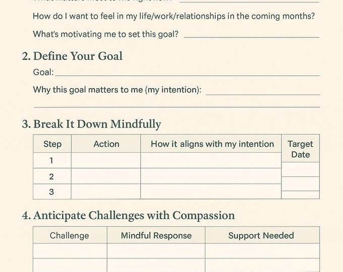The Ultimate Goal Setting Kit | Setting Intentional Goals | Achieve ...