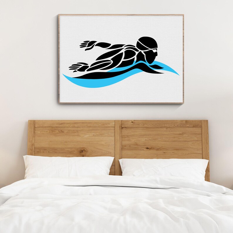 Swimming SVG Bundle: Water Sports Cut Files (digital Download) - Etsy
