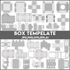 Instant Download Keychain Display Gift Box SVG Cricut Silhouette ...