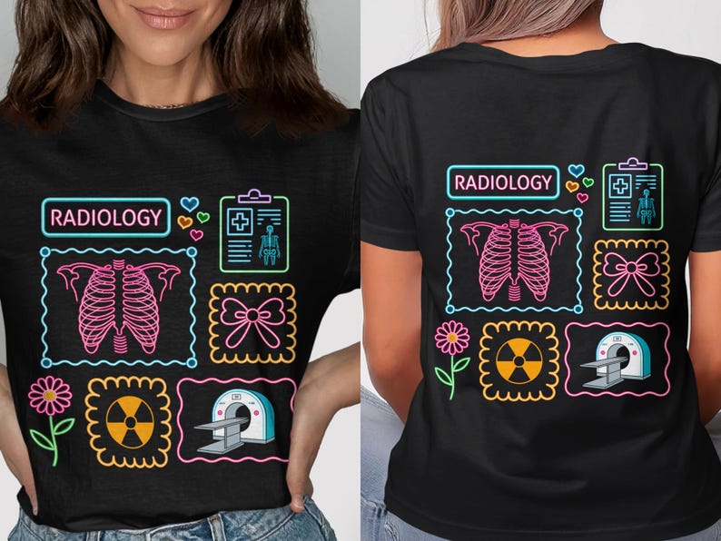 Rad Tech PNG: Funny Radiology Design for Comfort Colors Shirt (digital ...