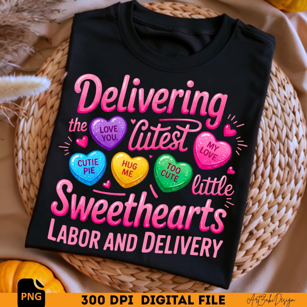 Labor Delivery Nurse Valentine PNG | L&D Nursing Love Design - Etsy