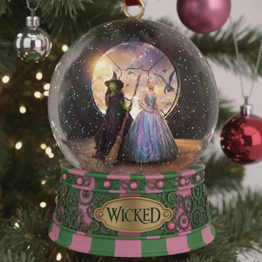 Custom Elphaba & Glinda Wicked Musical Ornament, Broadway Fan Christmas ...