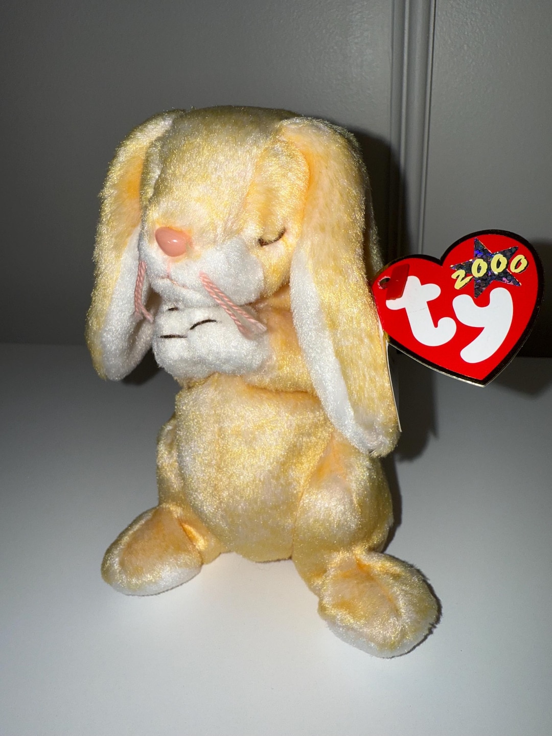 TY Beanie Baby “grace” Bunny – 2000 DOB, Praying Rabbit, Original Tags ...