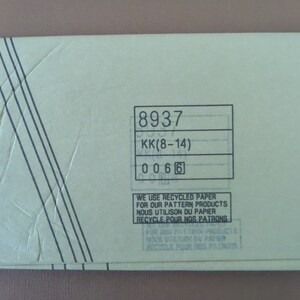 SLEEVELESS DRESS Pattern Simplicity 8937 Miss 8-14 Semi Fit Long Loose ...