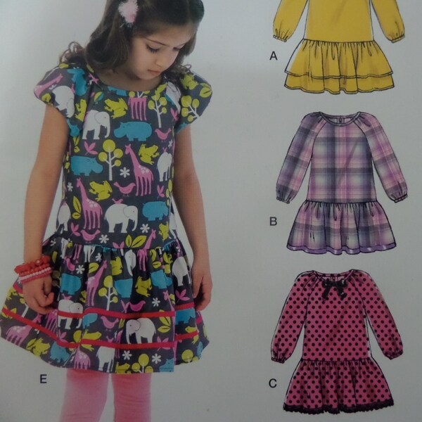 Drop Waist Dress Pattern - Etsy