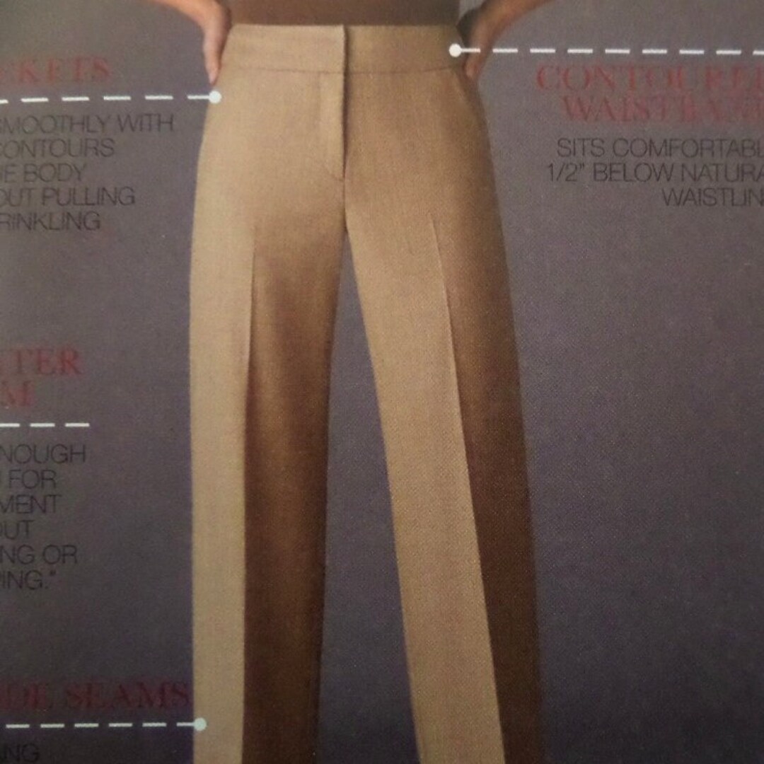 WIDE LEG PANTS Pattern Simplicity 2562 Miss Sizes Curvy Fit Pants Cuffed Pants Sewing Patterns ...