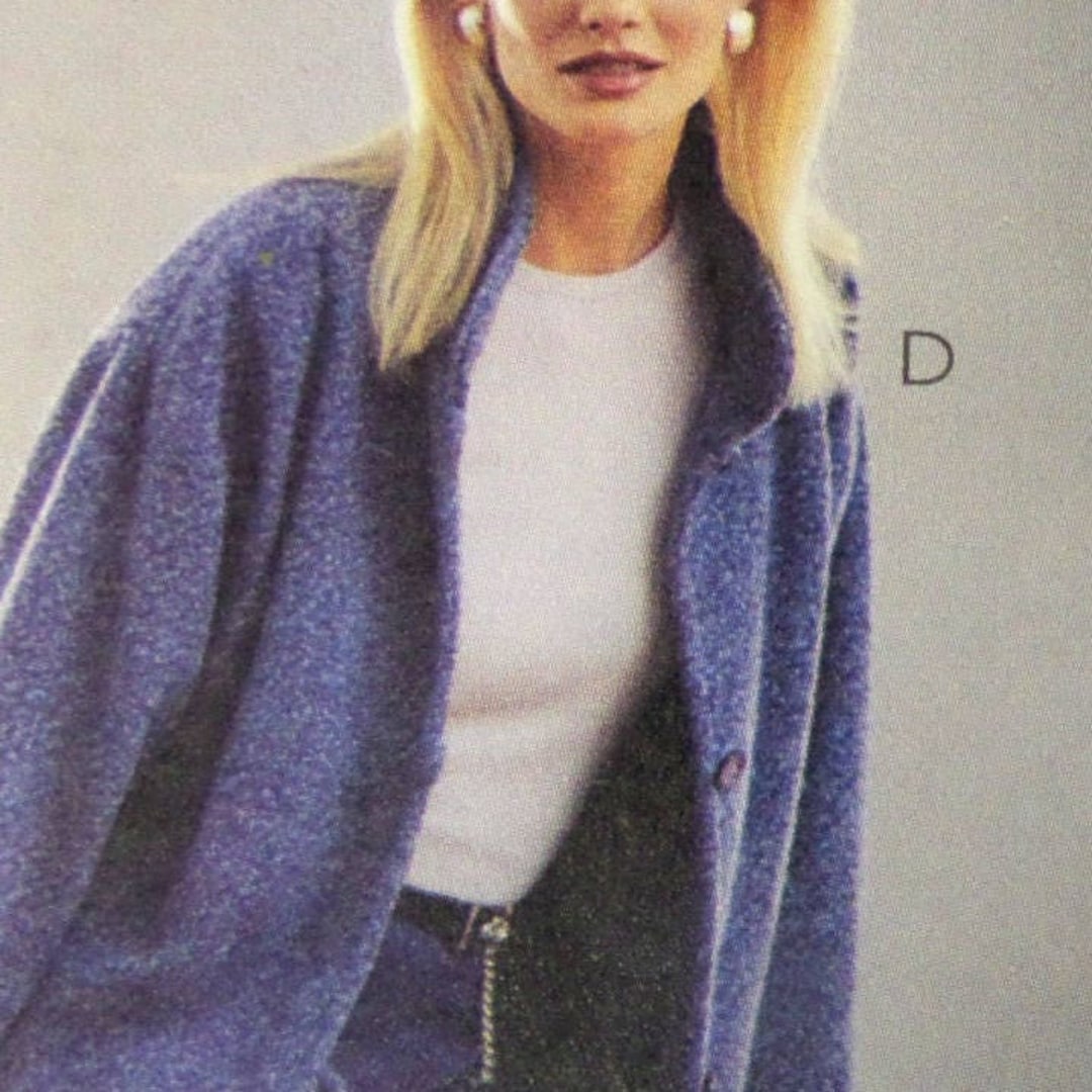 HOODED FLEECE COAT Pattern Mccalls 3336 Miss 8-22 Outerwear Long Coat ...