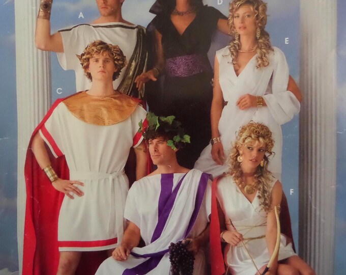TOGA COSTUME Pattern • Simplicity 0529 • Adult Xs-xl • Simplicity 3647 ...