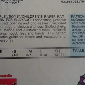 TMNT Costume Pattern • Butterick 5143 • Childs S-XL • Turtle Costume ...