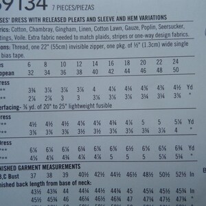 PLEATED DRESS Pattern • Simplicity 9134 • Miss 16-24 • Princess Seams ...