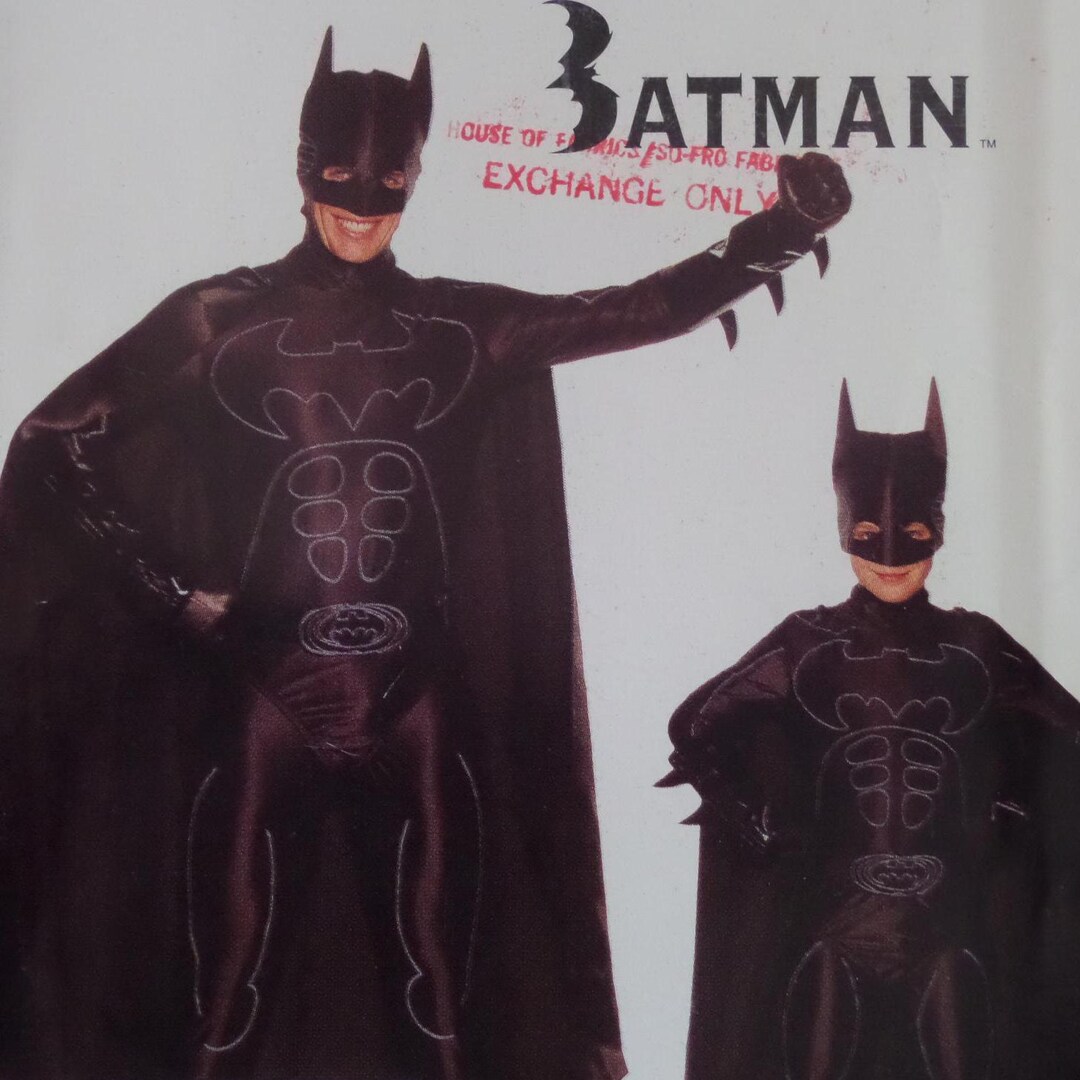SUPERHERO COSTUME Pattern • Butterick 4172 • Mens Xs-xl • Jumpsuit ...