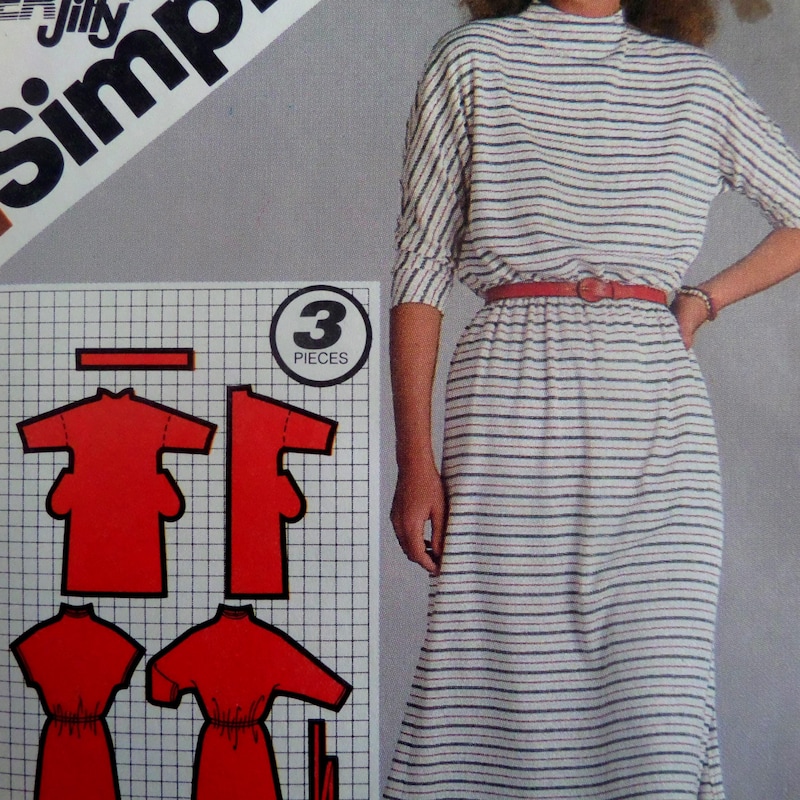 Funnel Neck Dress - Etsy