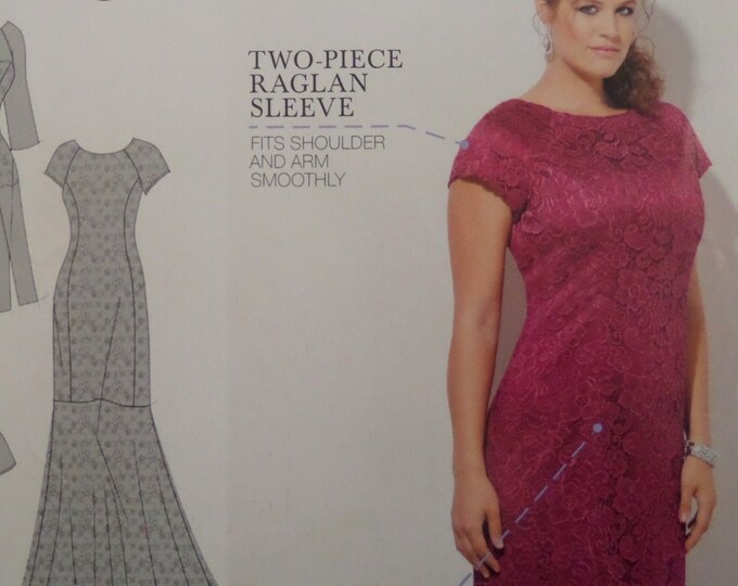 PRINCESS SEAM DRESS Pattern • Simplicity 1249 • Womens 20W-28W ...