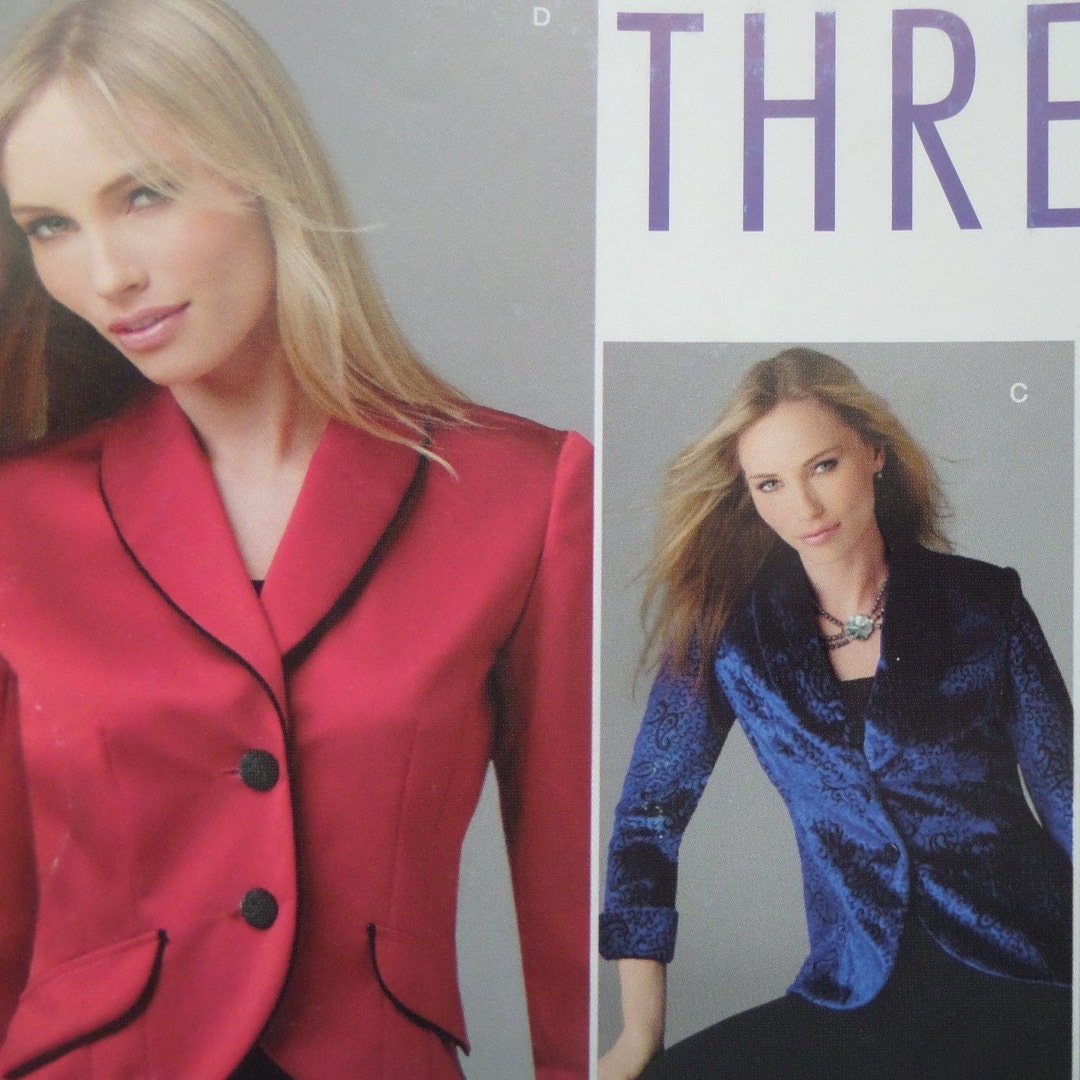 PRINCESS SEAM JACKET Pattern • Simplicity 4425 • Miss 8-16 • Lined ...