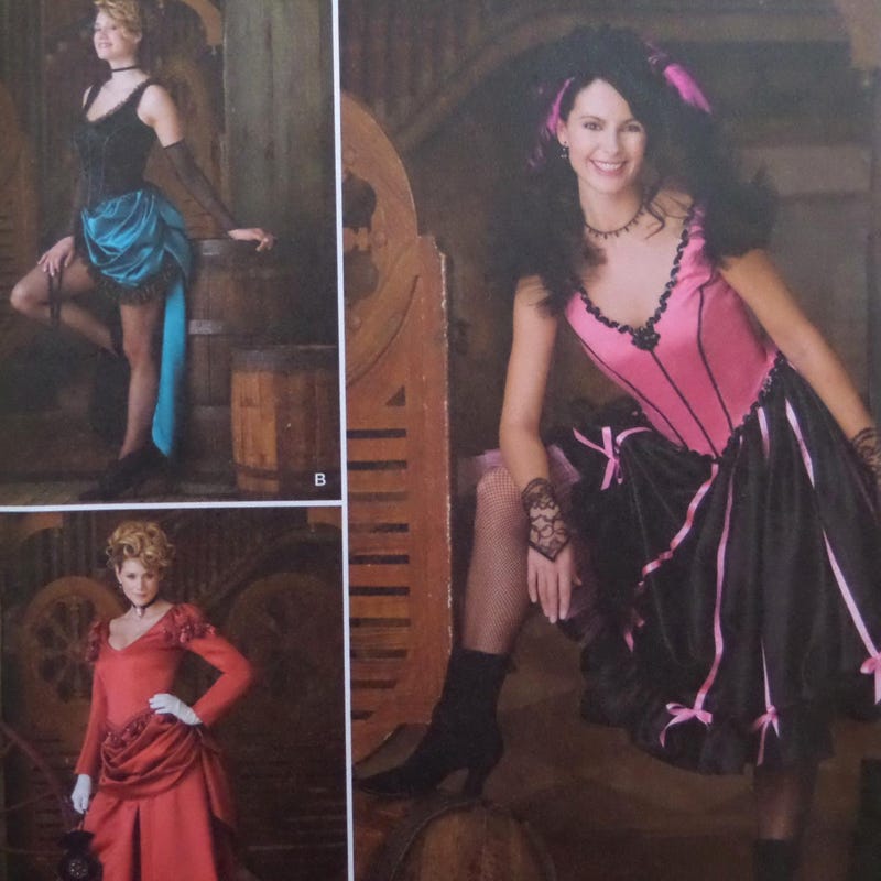 Saloon Girl Pattern - Etsy