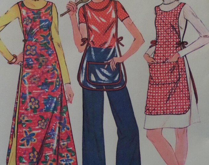 LONG TIE TUNIC Pattern • Mccalls 3845 • Miss 8-18 • Pullover Side Tie ...