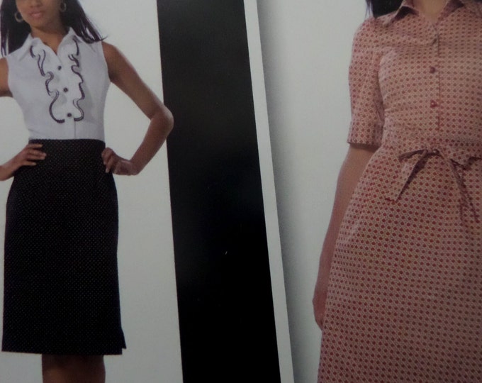 TIE WRAP DRESS Pattern Simplicity 8186 Miss 12-20 Slip Dress Wrapped ...