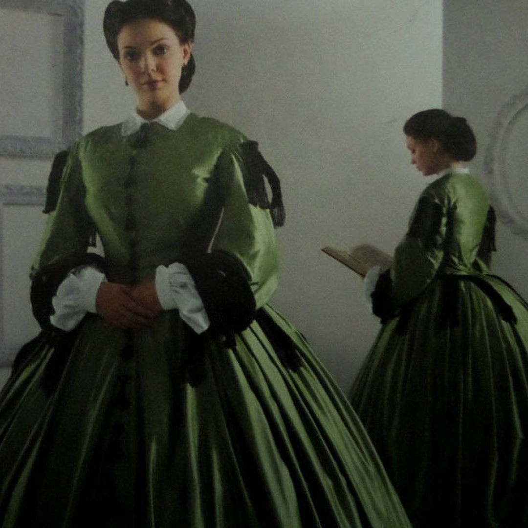 ANTEBELLUM DRESS Pattern • Simplicity 2887 • Miss Sizes • Civil War Era ...