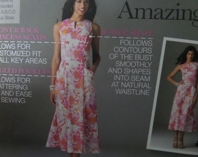 PRINCESS SEAM DRESS Pattern • Simplicity 2174 • Miss Sizes • Sweetheart ...