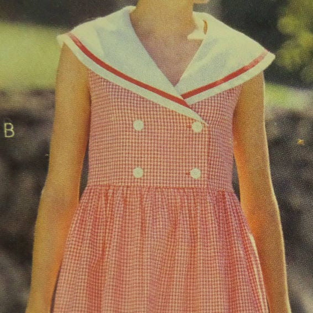 SHAWL COLLAR DRESS Pattern • Mccalls 333 • Mccalls 8619 • Miss 8-14 ...