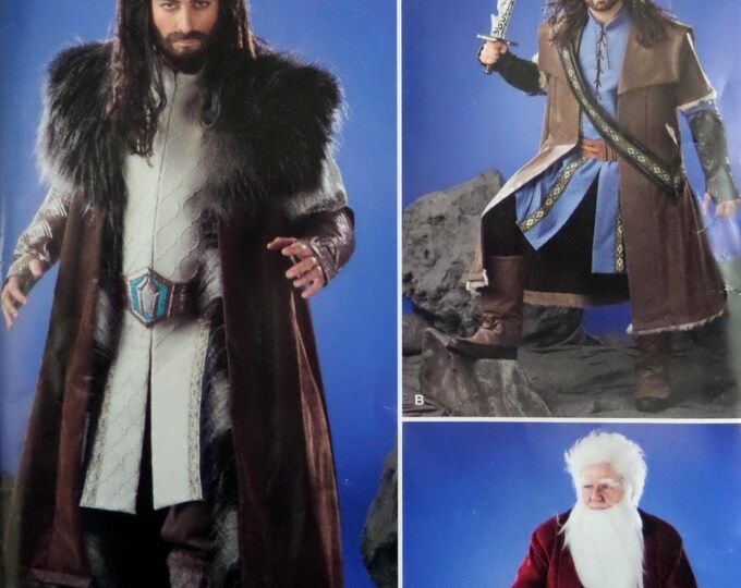 MEDIEVAL COSTUME Pattern • Simplicity 0203 • Mens Xs-xl • Hobbit Outfit ...
