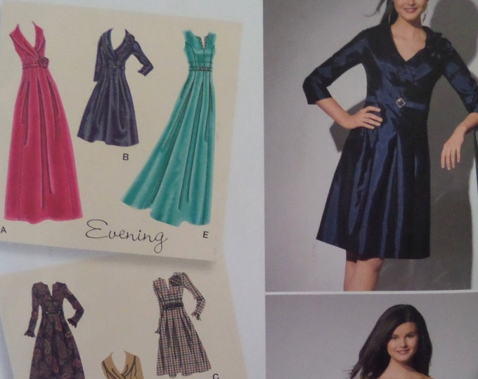 EMPIRE WAIST DRESS Pattern • Simplicity 2338 • Womens 20W-28W ...