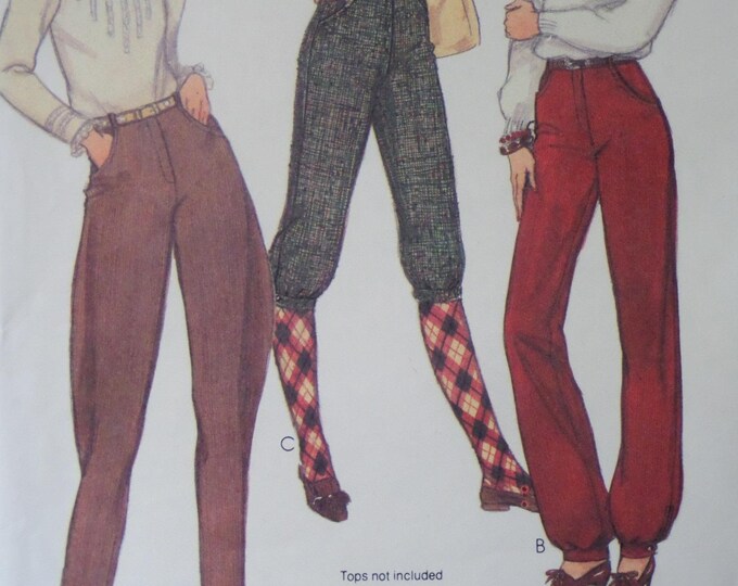 CUFFED LEG KNICKERS Pattern • Mccalls 7670 • Miss 8 • Jodhpurs • Barrel ...
