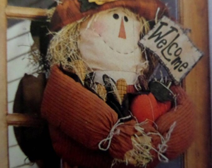 SCARECROW Pattern • Mccalls 2332 • Fabric Pumpkins • Fall Decor ...