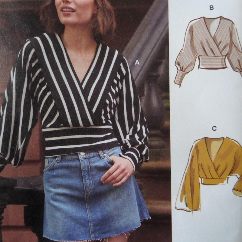 Surplice Top Sewing Pattern - Etsy