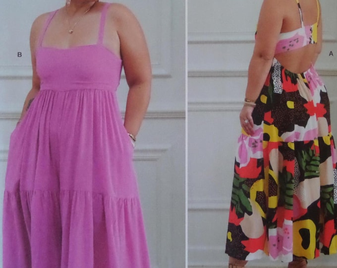 BELTED DRESS Pattern • Butterick 5211 • Miss 16-24 • Pullover Dress ...