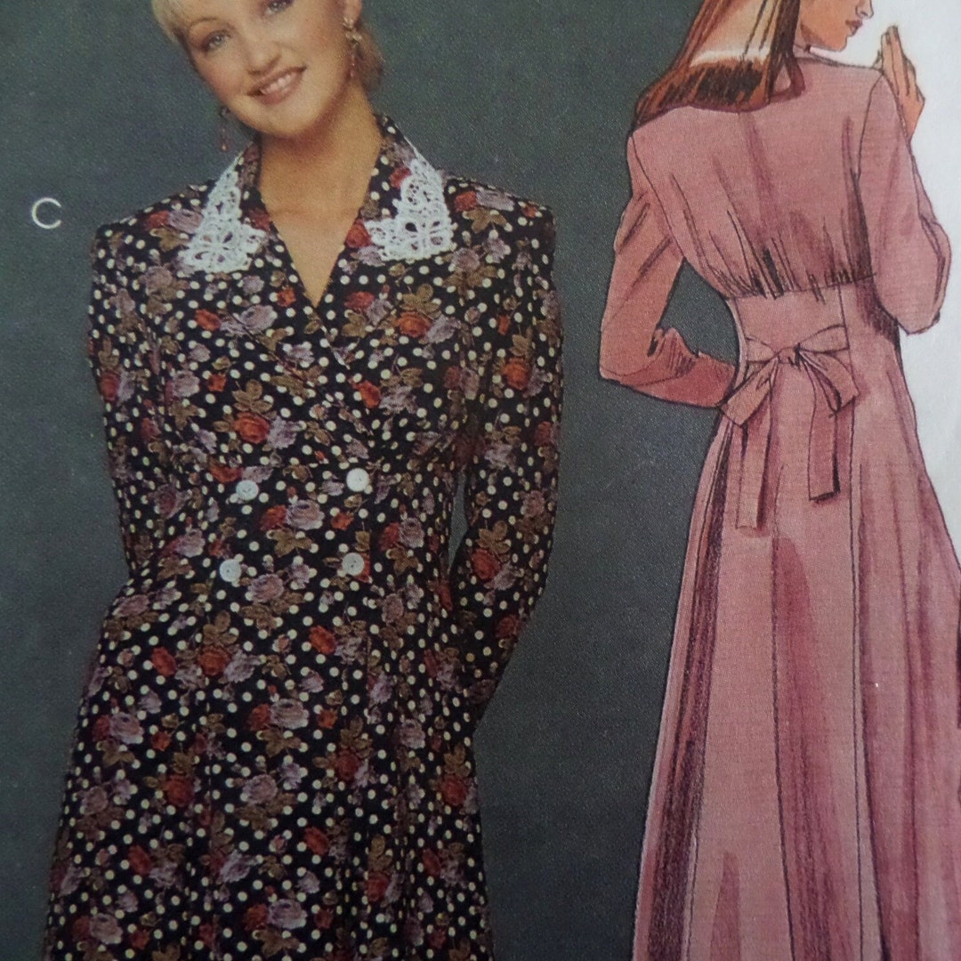 FIT FLARE DRESS Pattern • Mccalls 7257 • Miss 4-8 • Empire Waist ...