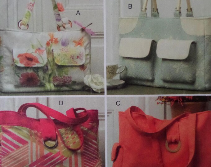 Vogue 8214 Bag Sewing Pattern: Strapped Cloth Purse - Etsy