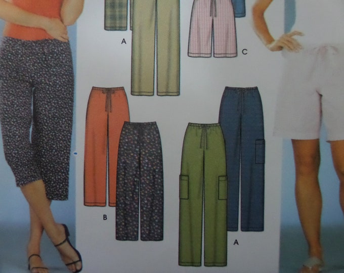 PULL ON PANTS Pattern • Simplicity 7092 • Miss Xs-xl • Walking Shorts ...