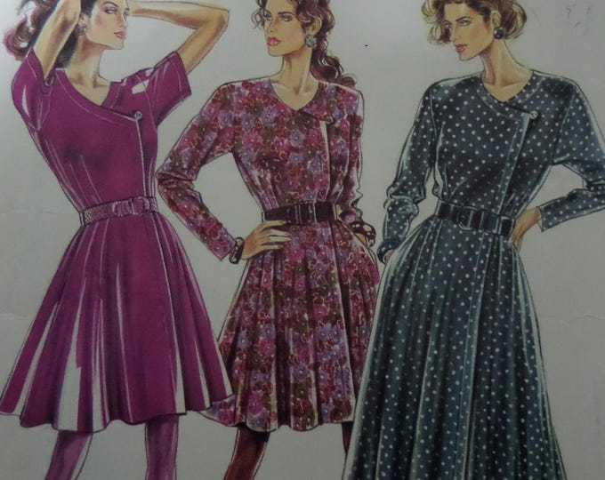 OVERSIZED DUSTER Pattern • Vogue 9899 • Miss 8-12 • Loose Pullover Top ...