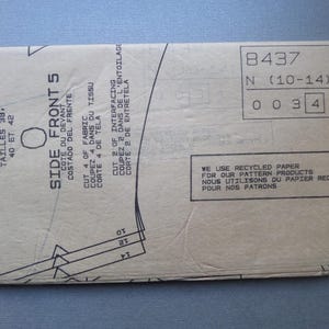 TIE UP TOP Pattern Simplicity 8437 Miss 10-14 Crop Tops Bra Top ...