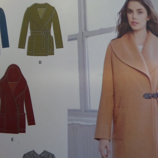 Shawl Collar Coat - Etsy