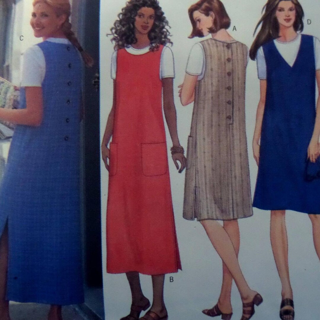 A LINE JUMPER Pattern • Butterick 5926 • Miss Sizes • Pullover Top ...
