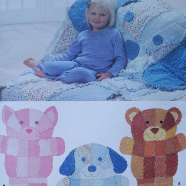 Animal Rag Quilt - Etsy