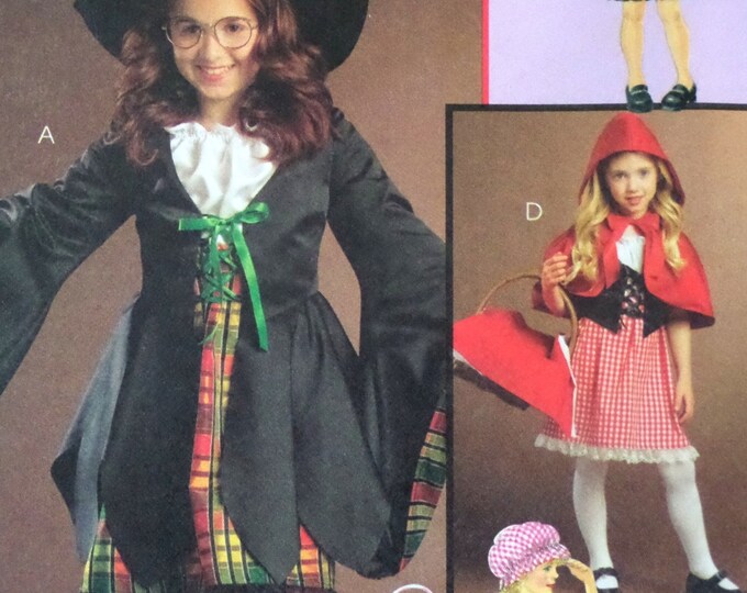 WITCH DRESS Pattern • Mccalls 5728 • Girls Sizes • Bo Peep Outfit ...